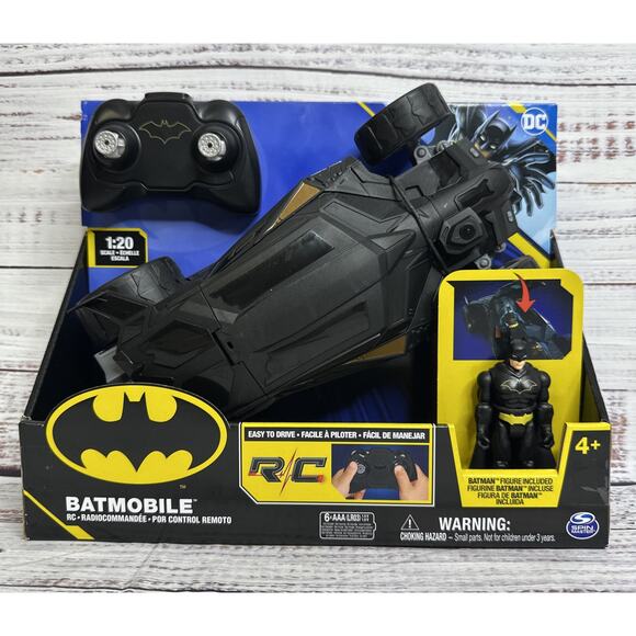 DC | Other | Dc Comics Batmobile Remote Control Rc Vehicle With Batman ...
